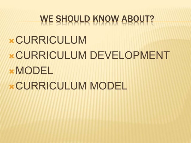 Taba model of curriculum development | PPTX | Primary Education | Education