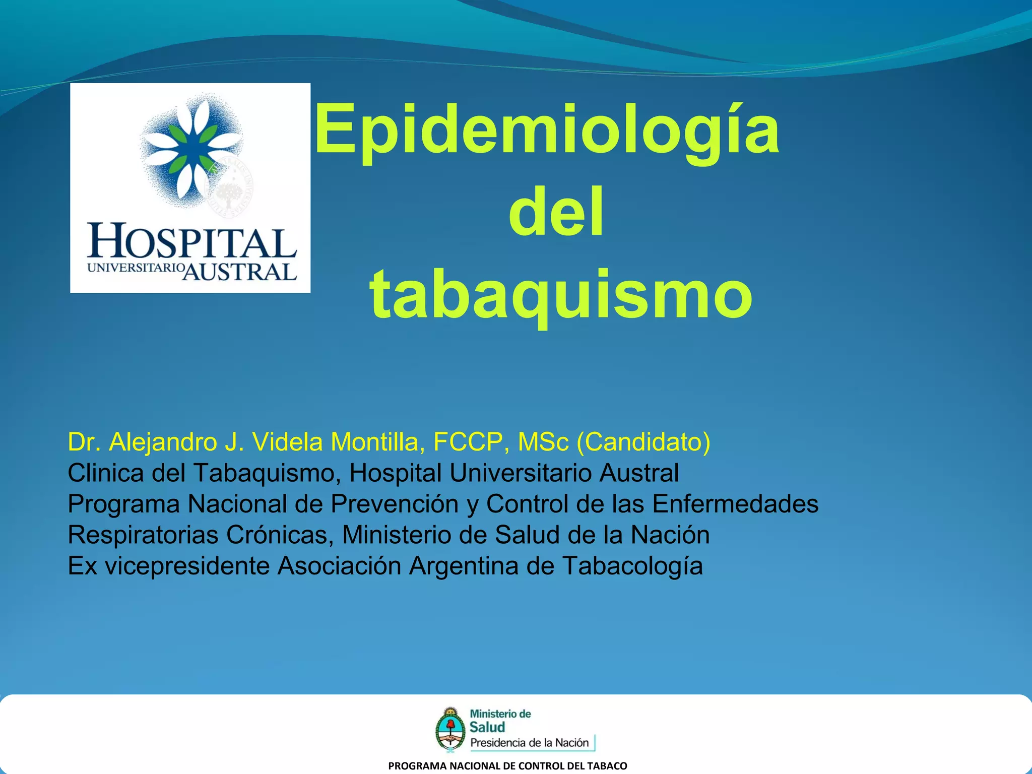 Tabaquismo | PPT