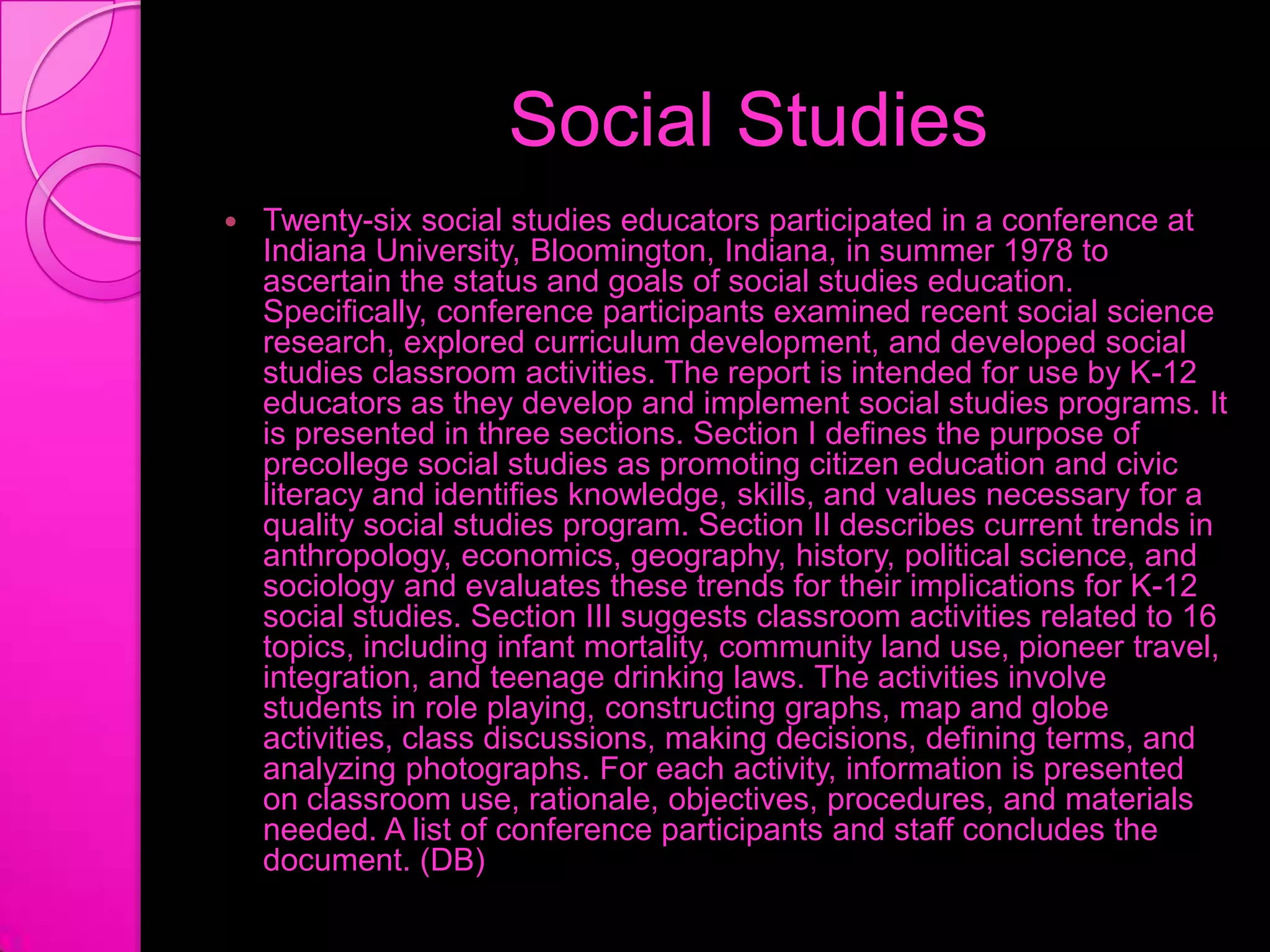Tabar Byrd Social Studies Power Point | PPTX