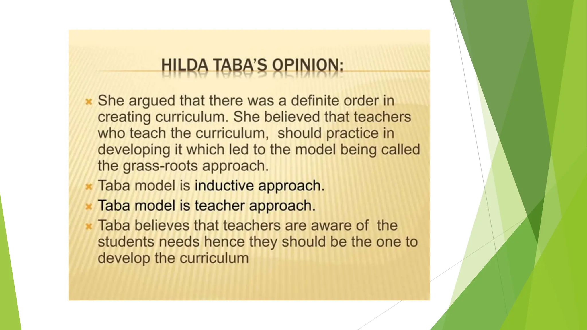 Tabas-Model or Grassroots model ........ | PPTX