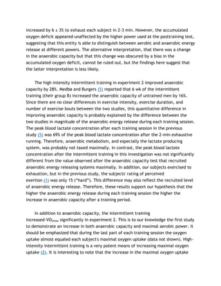 TABATA: Articulo original del cual se ha basado el metodo Tabata actual ...