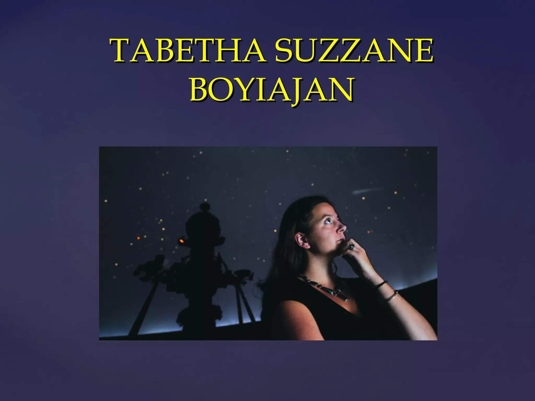 KIC 8462852 AKA Tabby | PPS