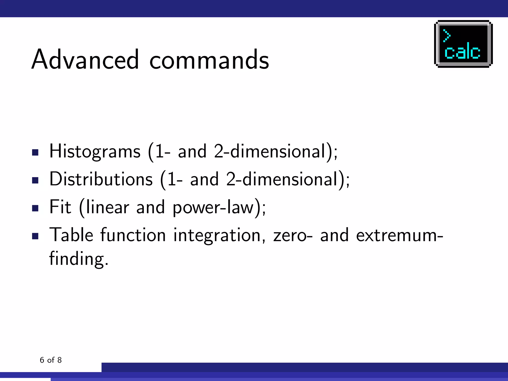 Tab calc presentation | PDF
