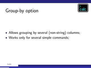 Tab calc presentation | PPT
