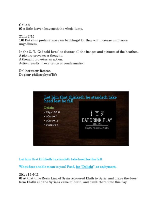 A Tabeal in the Wilderness | PDF