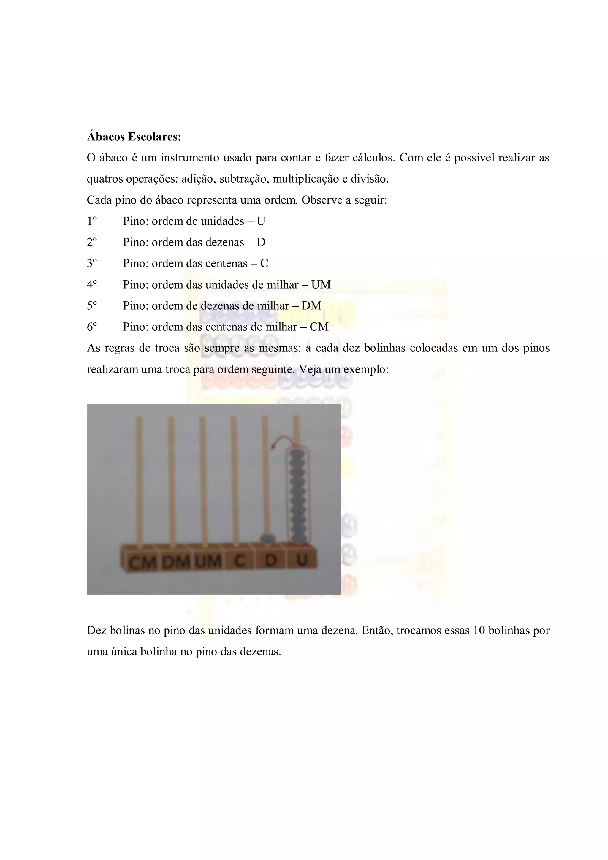 Tabela de ábaco | PDF