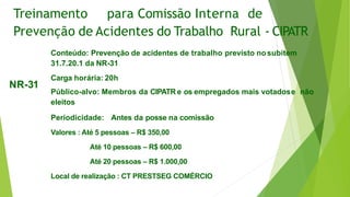 tabela de preços PREST SEG SEGURANÇA DO TRABALHO | PPTX
