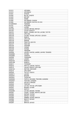 Tabela de substituição de c.i. | PDF