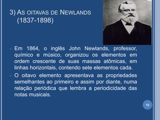Tabela periódica dos elementos | PPTX