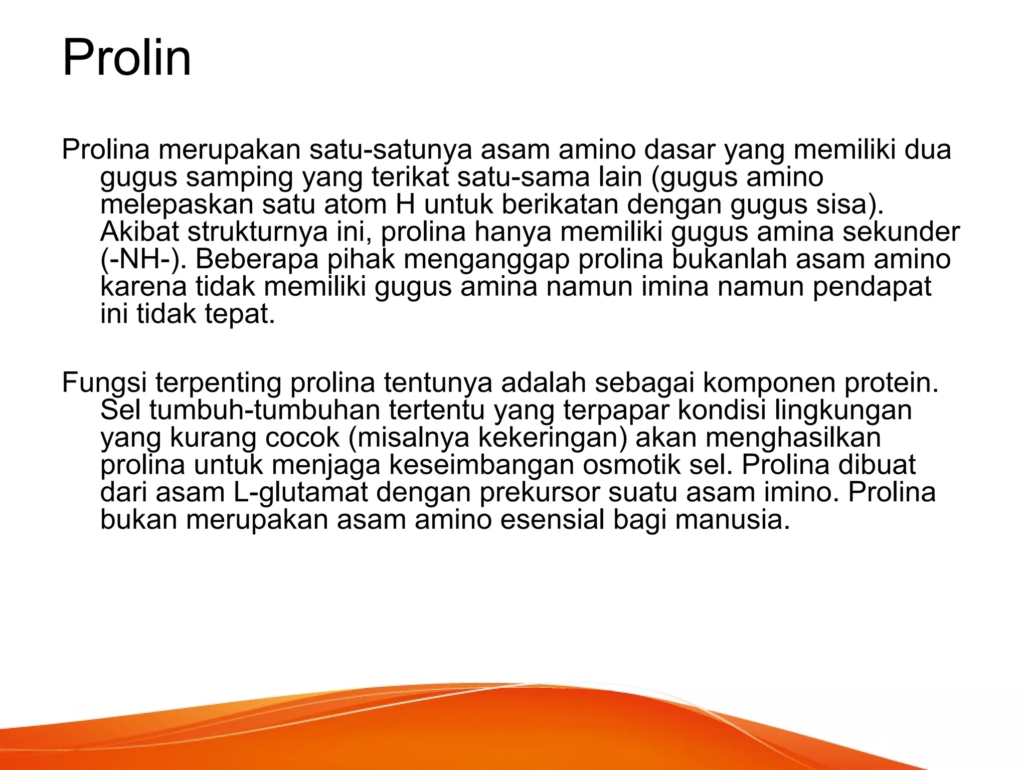 Tabel asam amino | PPT