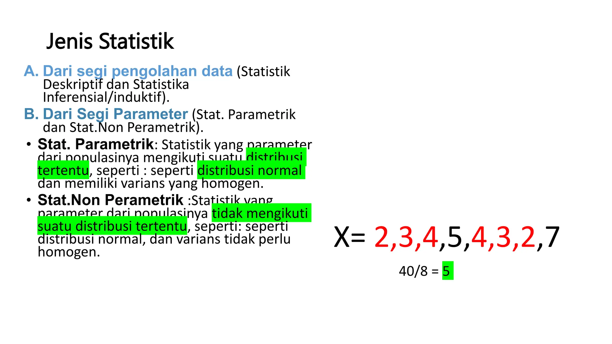 Statistik Deskriptif: Tabel Distibusi Frekuensi, Grafik | PPTX