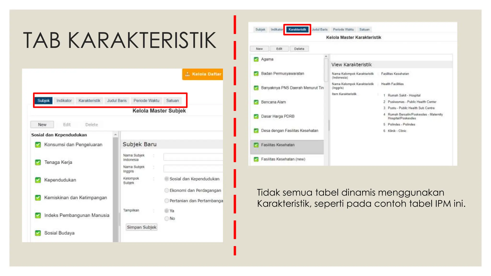 Tutorial Upload Tabel DInamis di Website Resmi BPS | PPTX