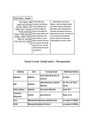 Tabele biblice si statistica biblica PDF | PDF