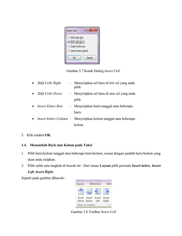 Tabel formula | PDF