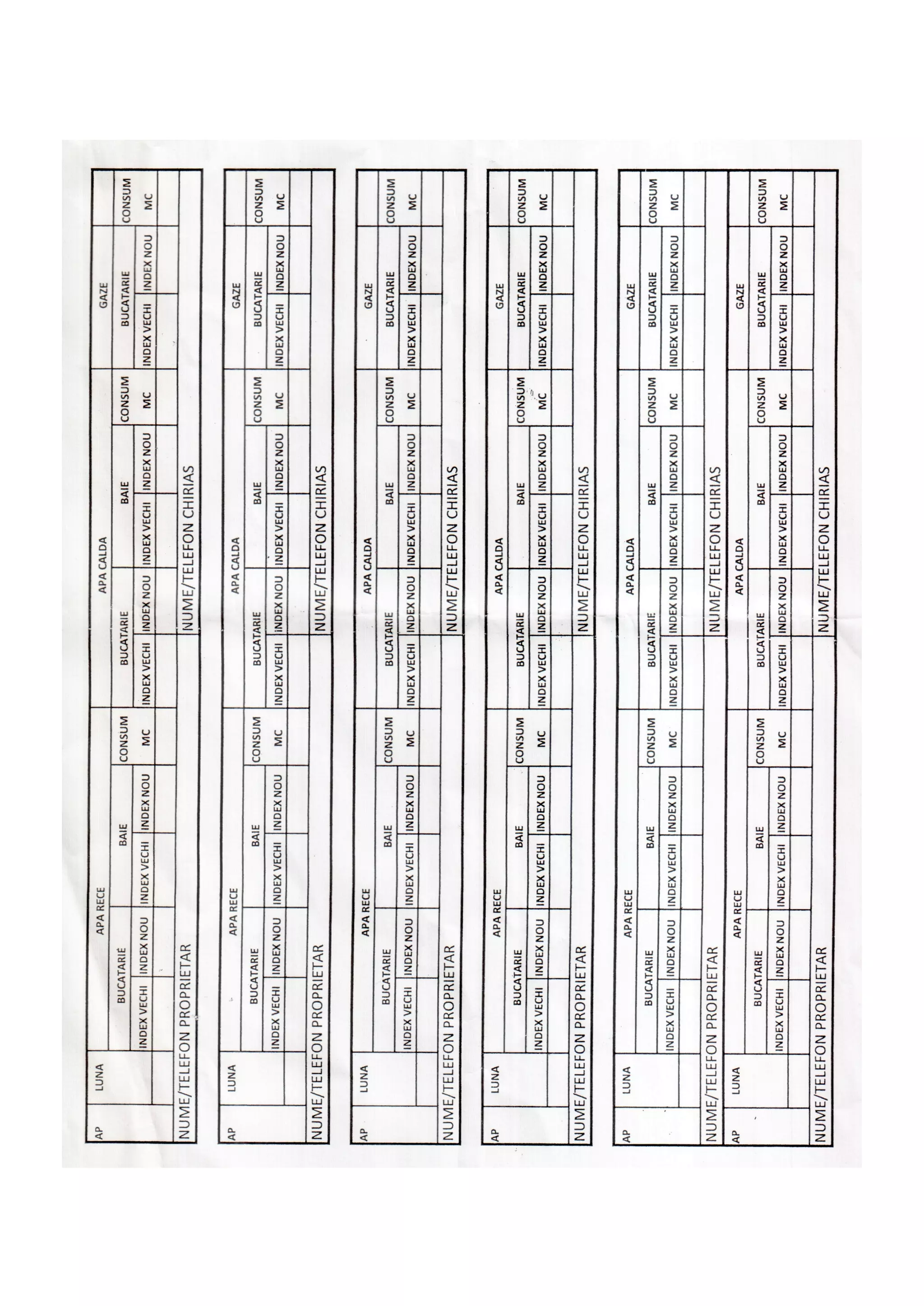 Tabel index apometre | PDF