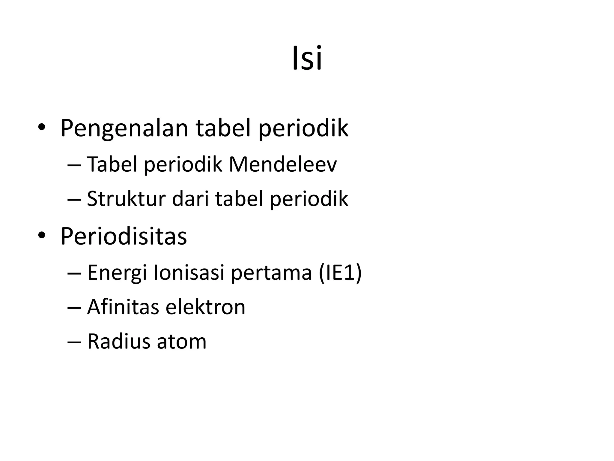 Tabel periodik | PPTX