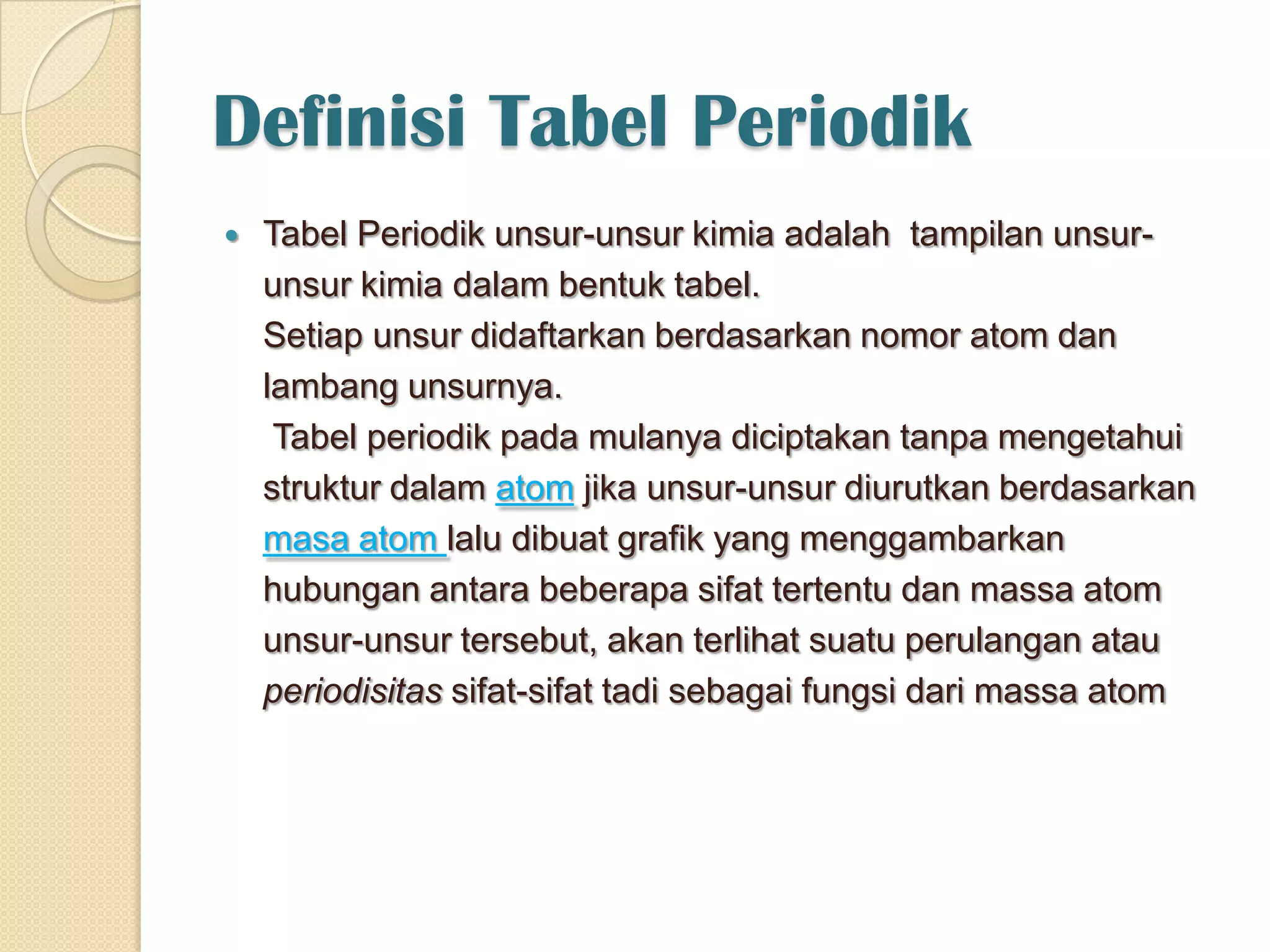 Tabel periodik chemist 2 | PPT