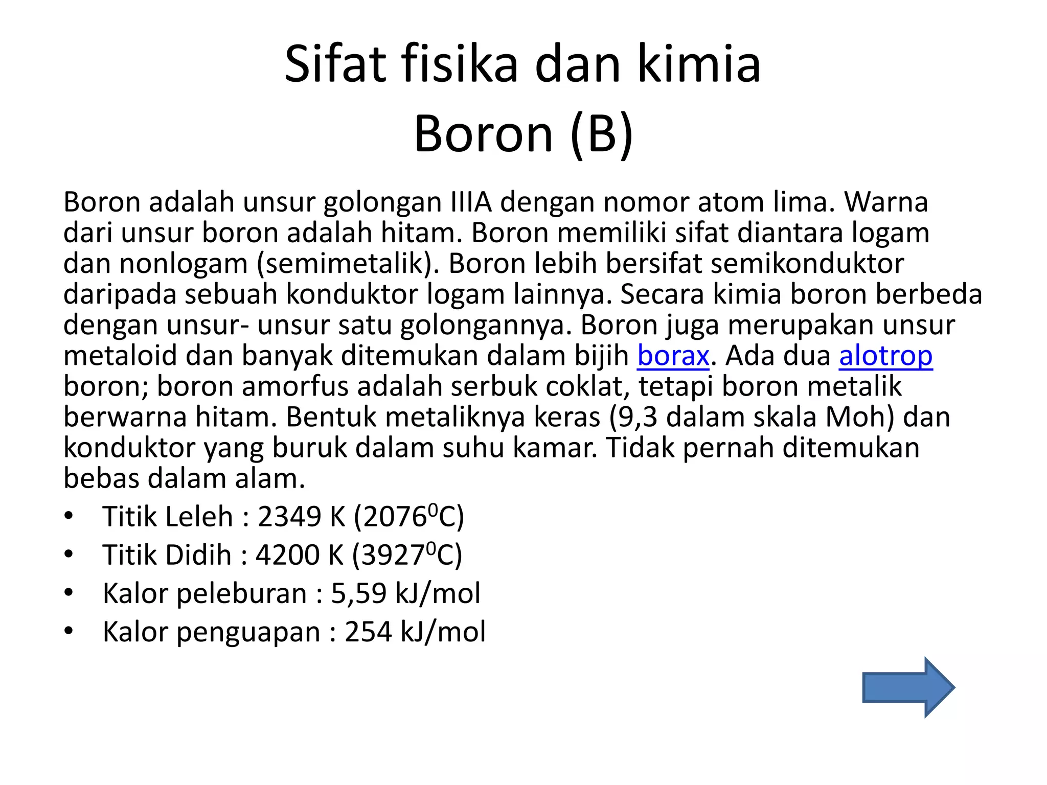 Tabel periodik golongan iiia | PPTX