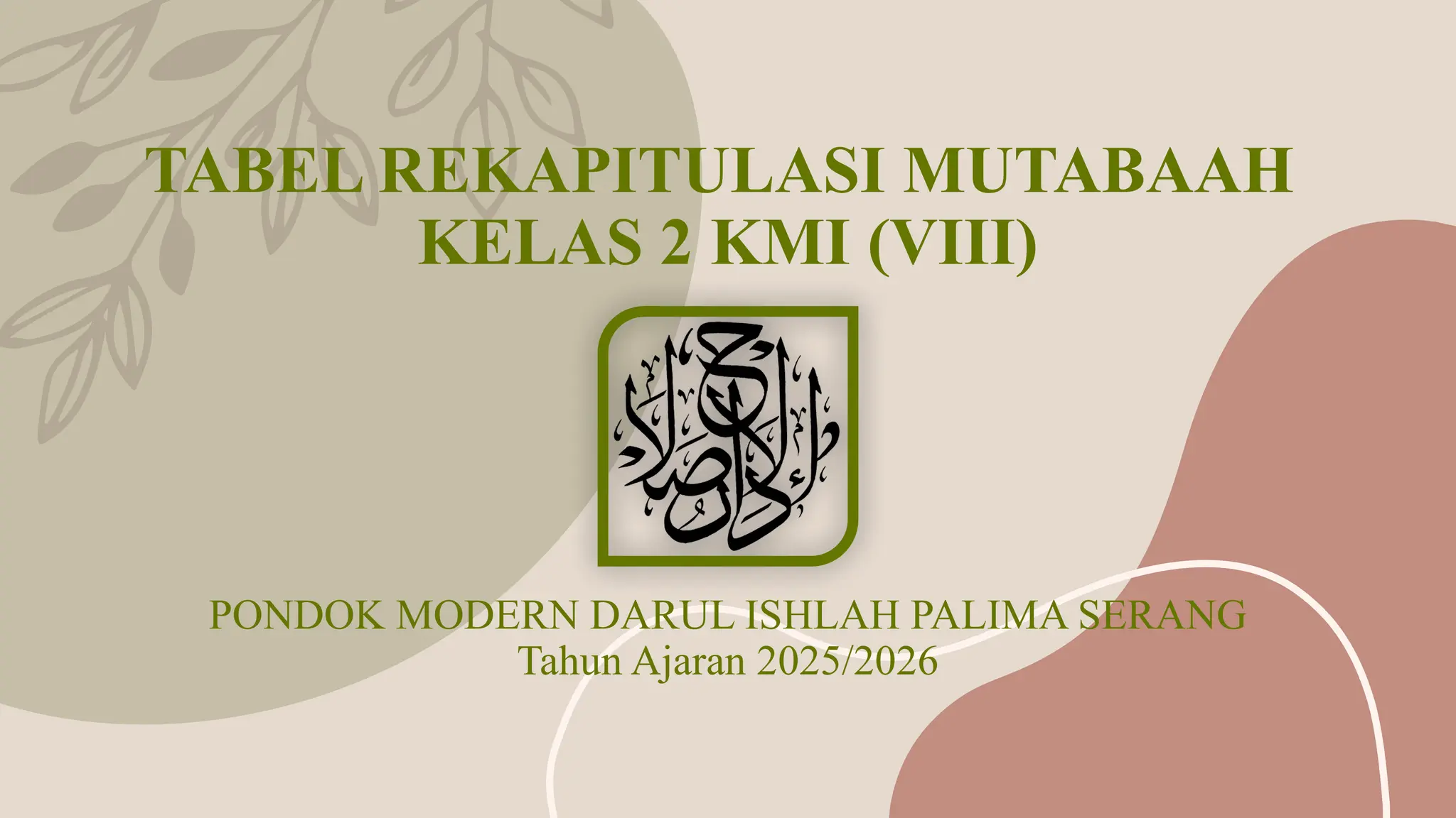 TABEL REKAPITULASI MUTABAAH KELAS 8.pptx