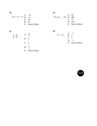 Tabe math | PDF