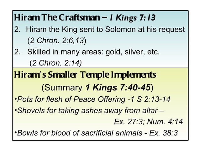 Tabernacle – Temple charts | PPT