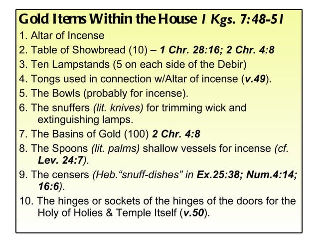 Tabernacle – Temple charts | PPT