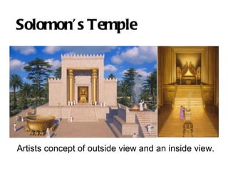 Tabernacle – Temple charts | PPT