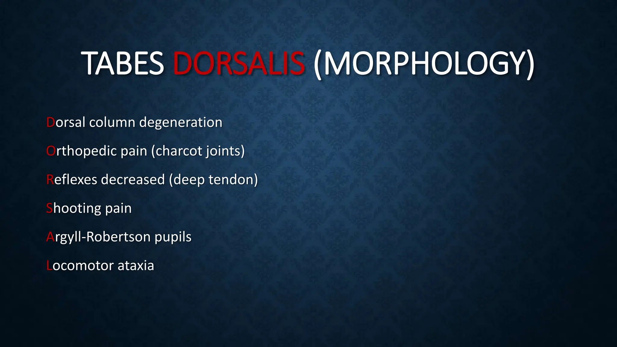 Tabes dorsalis.pptx M56 BOOKSTORE- BY IBRAHIM | PPTX
