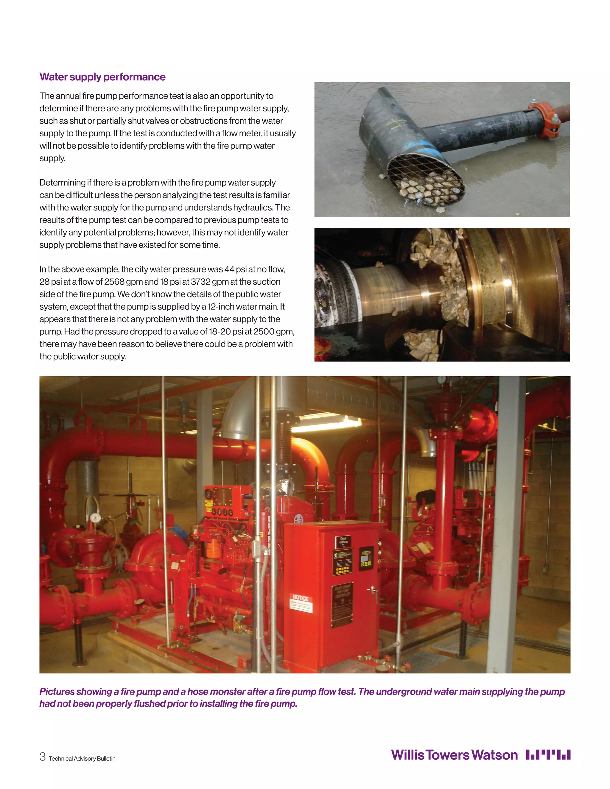 Tab Fire Pump Testing | PDF