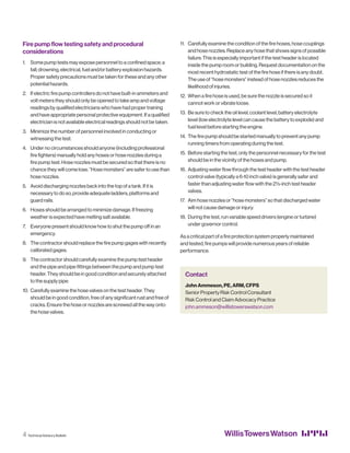 Tab Fire Pump Testing | PDF