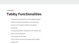Tabiby presentation | PPT