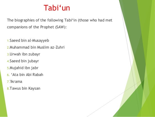 Tabi'in