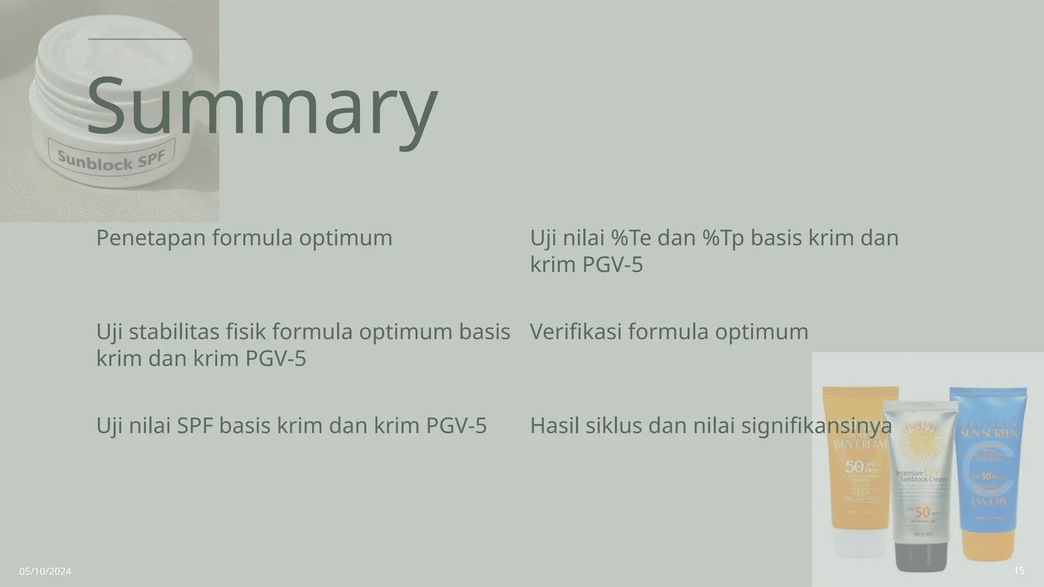 Tabir Surya PGV-5.pptx kosmetologi decoratif | PPTX
