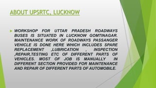 UPSRTC LUCKNOW | PPTX