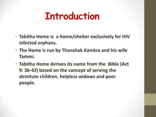 Tabitha home presentation | PPTX