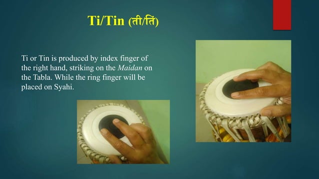 Structure of Tabla & Nikas of its Syllables | PPTX