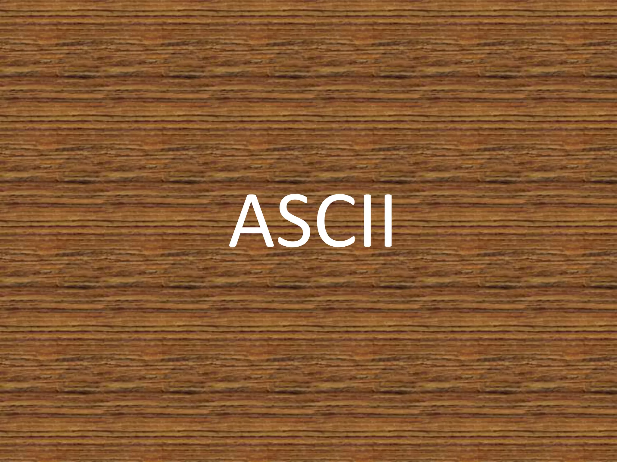 Tabla de codigos ascii | PPTX