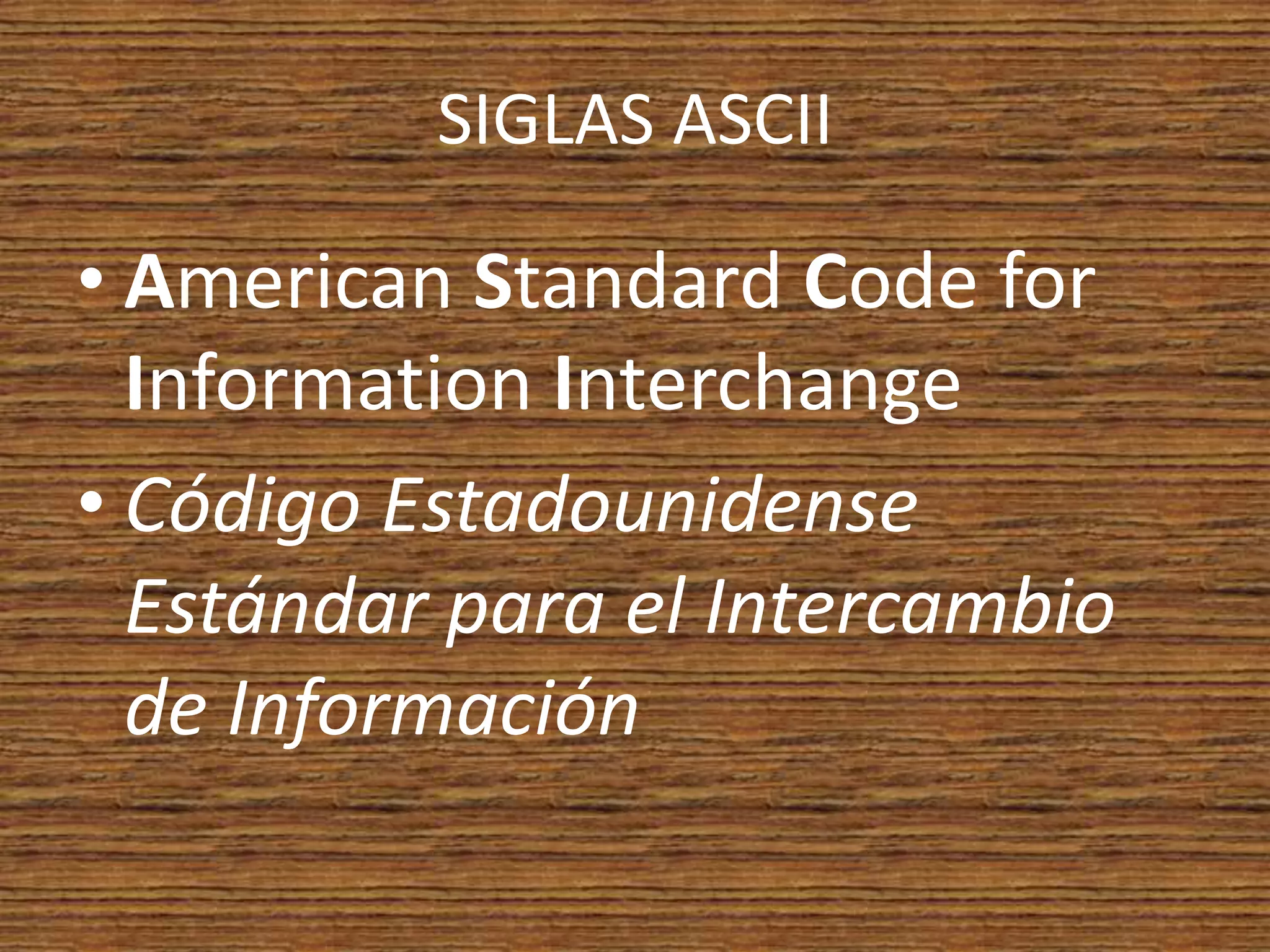 Tabla de codigos ascii | PPTX