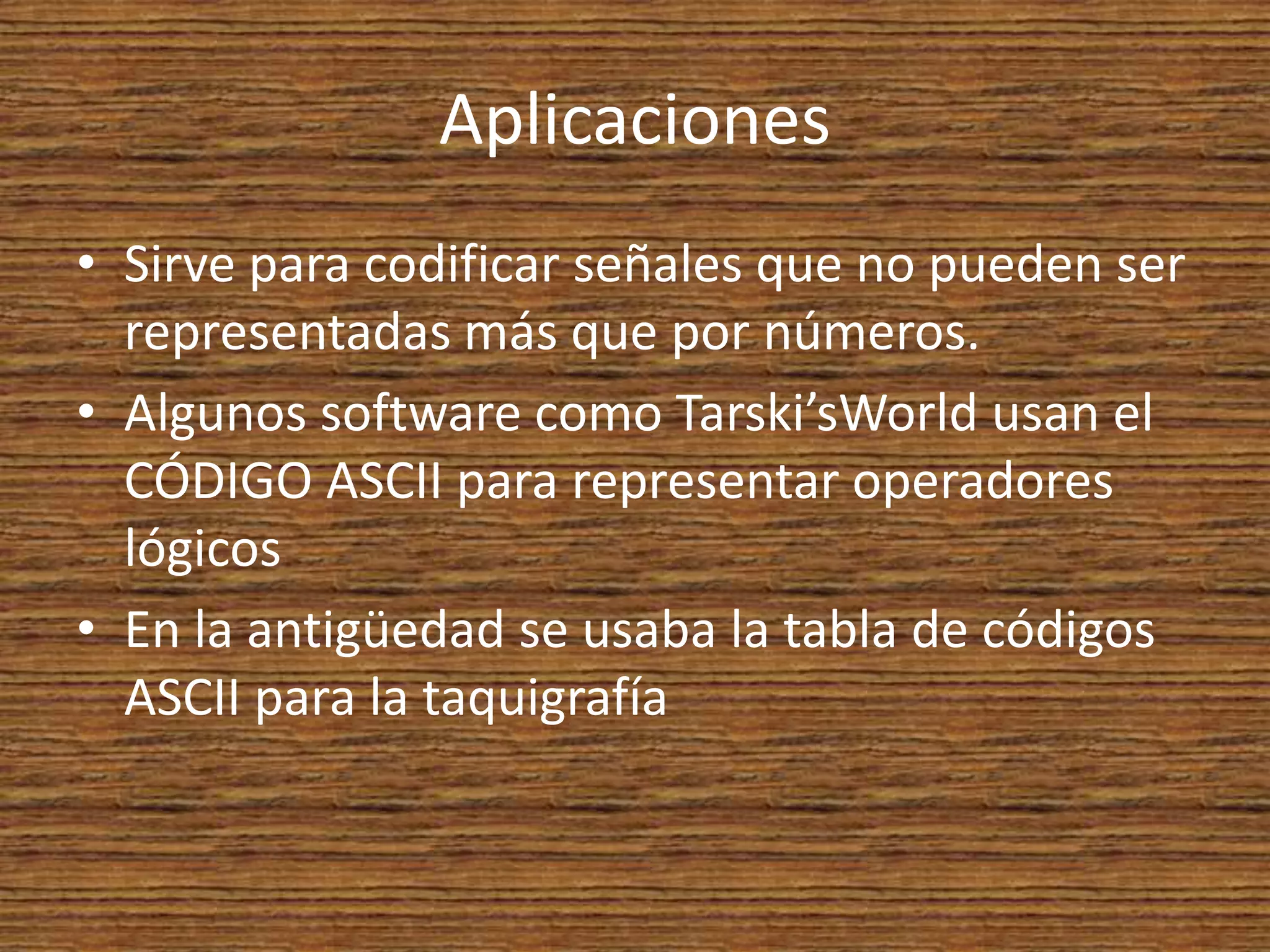 Tabla de codigos ascii | PPTX