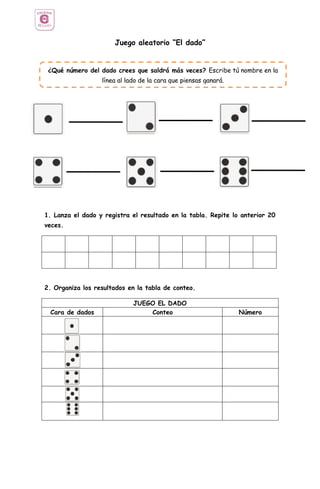 Tabla De Conteo En Blanco