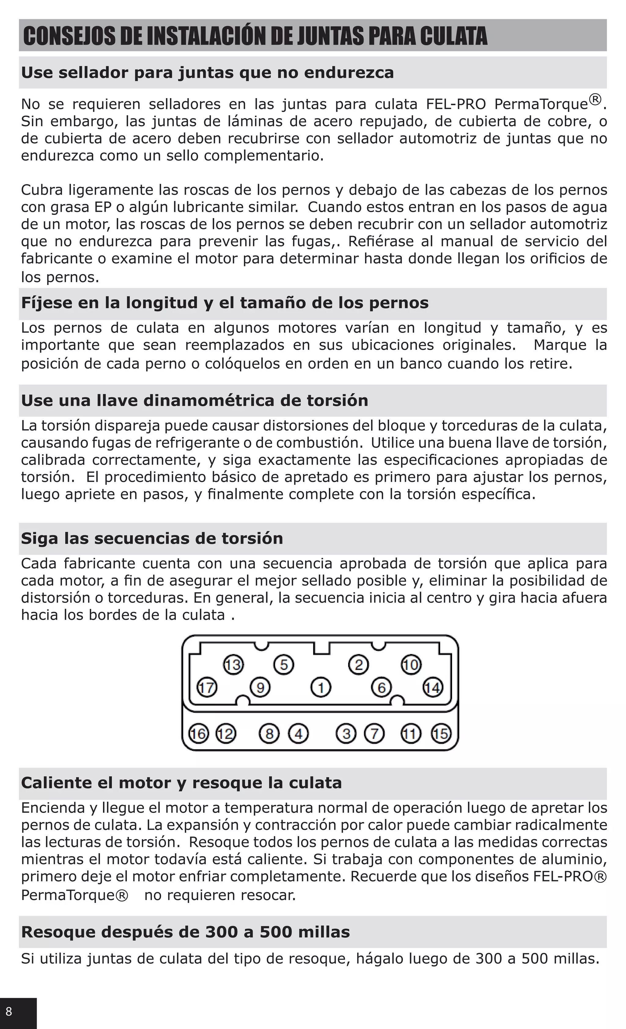 torque de culata | PDF