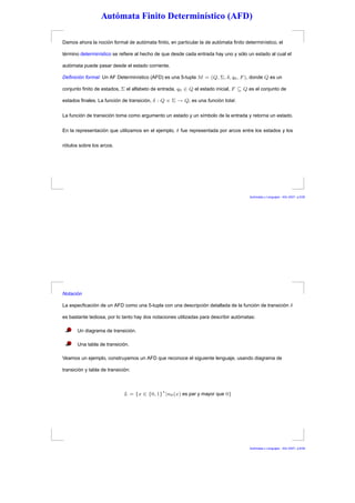 Tabla De Transicion | PDF
