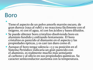 Tabla periódica de los elementos | PPTX