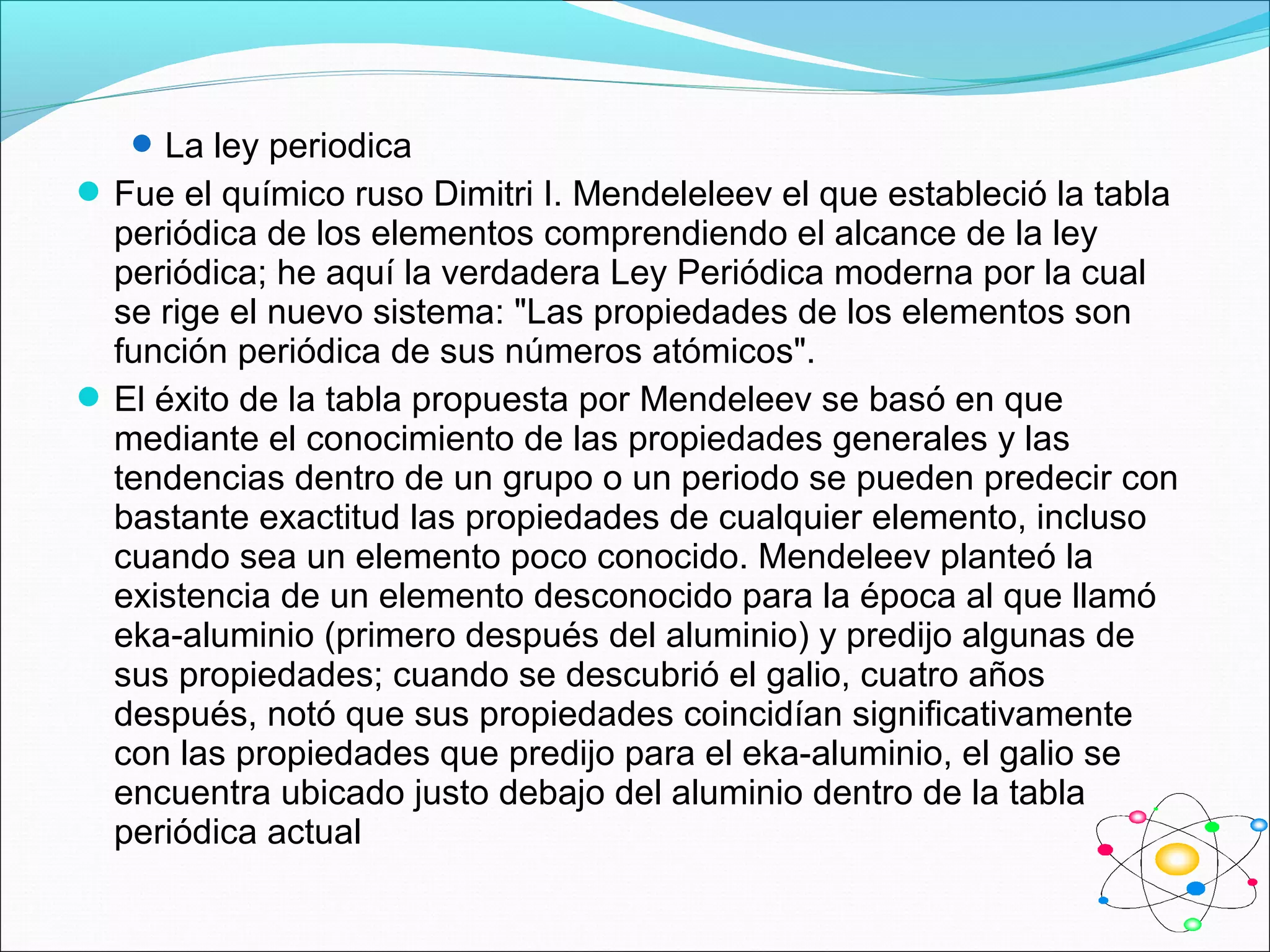 Tabla periódica de los elementos químicos | PPT