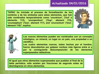 Tabla Periódica | PPTX