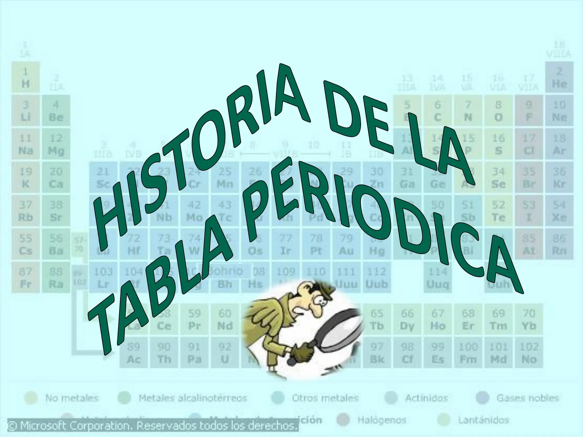 tabla periodica.pdf..................... | PPT
