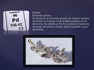 Tabla periodica | PPTX