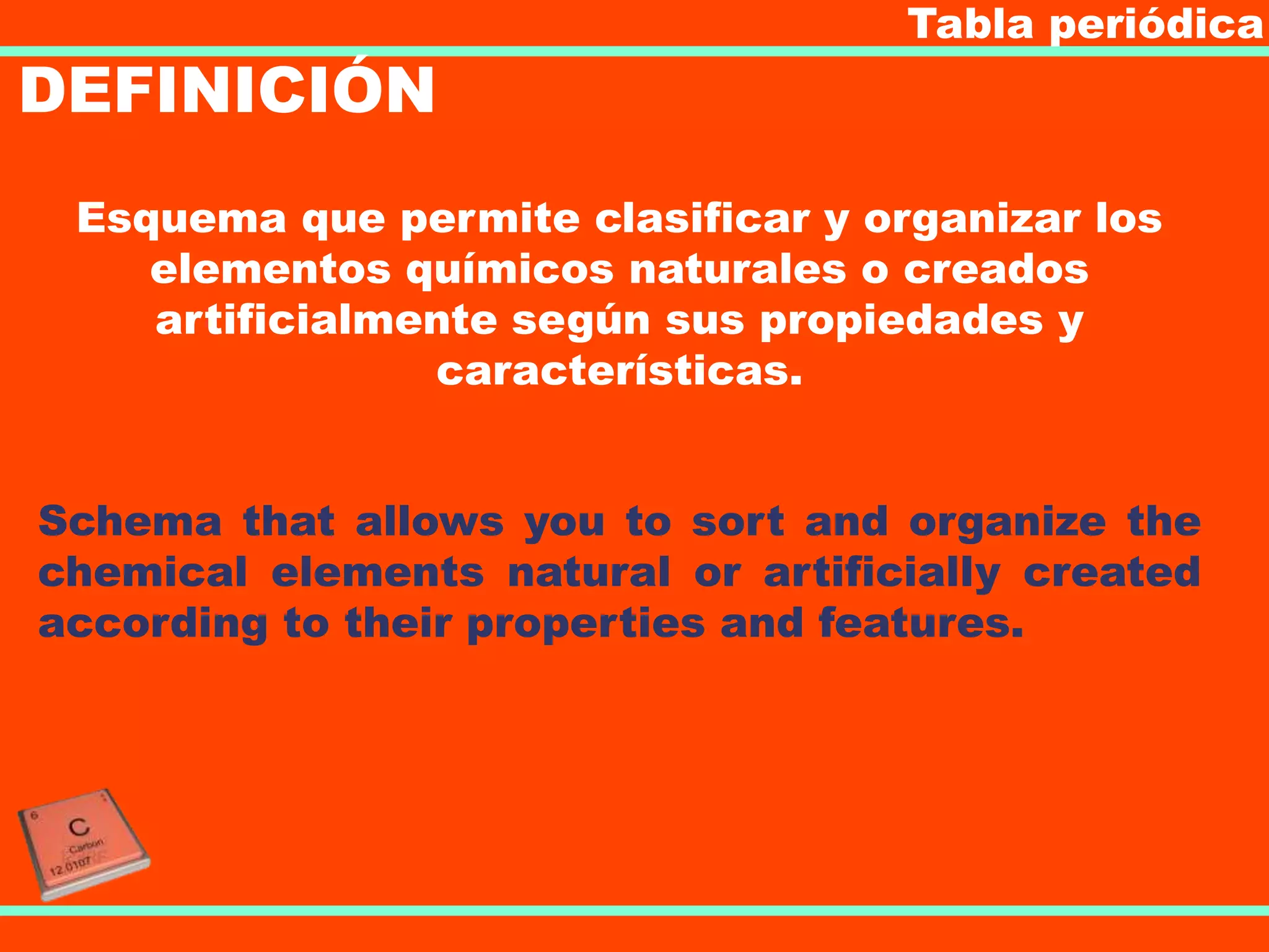 TABLA PERIÓDICA | PPT