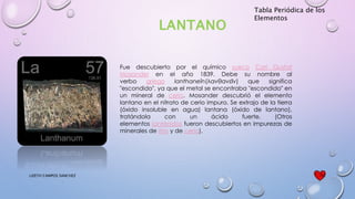 Tabla periódica | PPTX