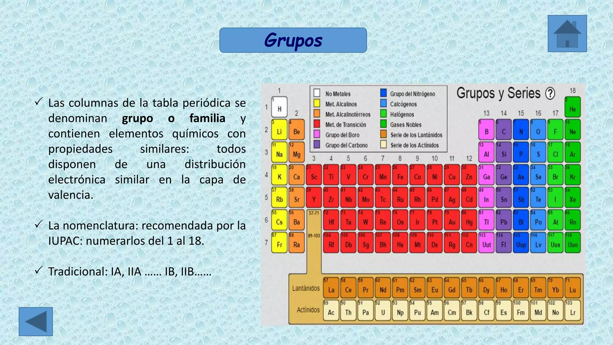 Tabla periodica ppt | PPTX
